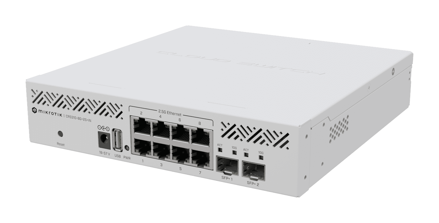 MIKROTIK Cloud Router Switch 310-8G+2S+IN